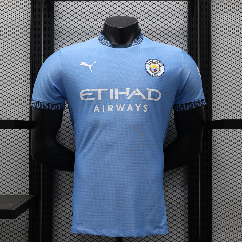 Manchester Blue 24/25 Home Kit Player Version – ProjectJersey